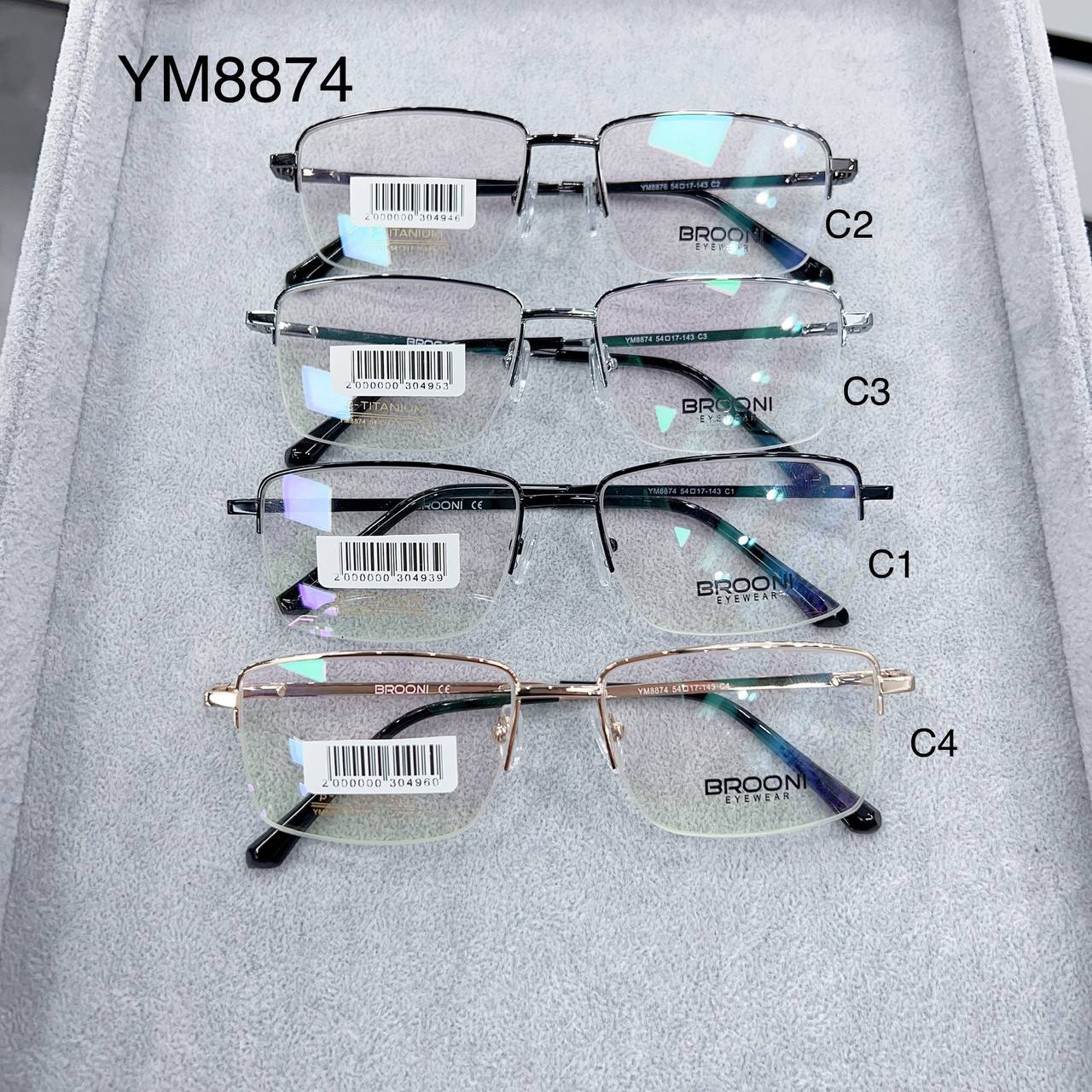 BROONI YM8874 TITANIUM - ОПТИКА ОПТОМ - по всей России, в страны Европы ...